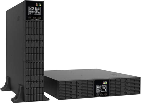 1kva 10kva Rack Mount Ups 19 Inch Lcd Double Conversion Ups