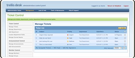 Trellis Desk Mesa De Ayuda En Php Y Mysql Pharalax Blog
