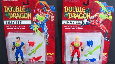 Vintage Unboxing Of The Tyco 1993 Double Dragon Billy And Jimmy Lee