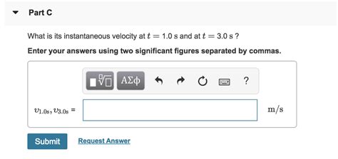 Solved Part A Constants Periodic Table The Position Of A Chegg