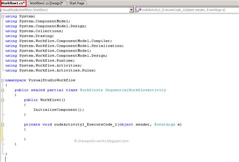 Visual Studio Workflow In Sharepoint Explore Microsoft