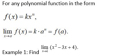Limit Of Polynomial And Rational Function W Schools