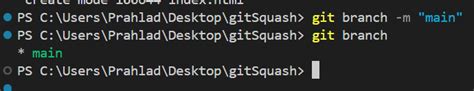 how to squash commits in git geeksforgeeks