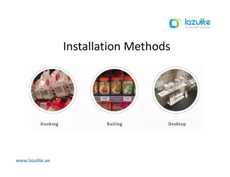 Electronics Shelf Labeling ESL Solution PDF Consumer Electronics Technology Computing