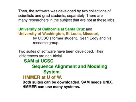 Ppt Hidden Markov Modeling Multiple Alignments Powerpoint