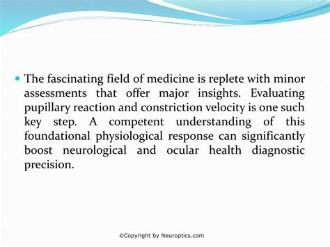 Ppt Mastering Evaluation Of Pupillary Reaction And Constriction Velocity Powerpoint