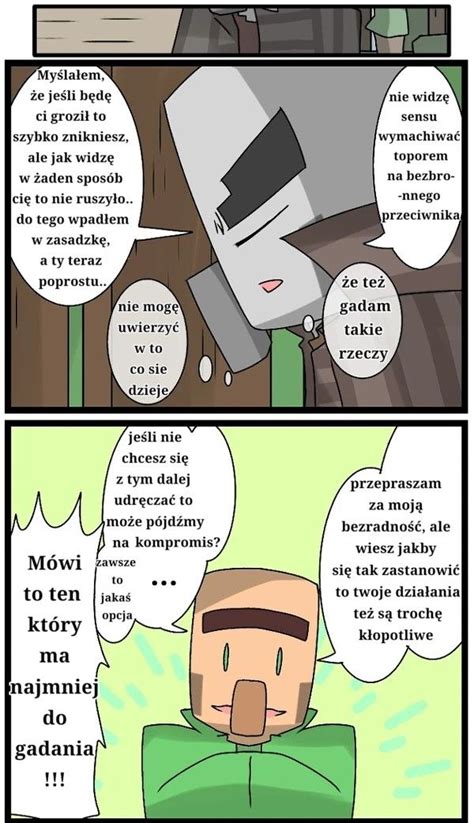Pin Di Prześcieradło Szarne Su Minecraft Comic Pl