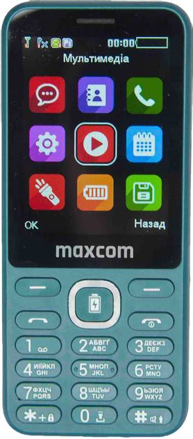 Мобильный телефон Maxcom Mm814 Green фото отзывы характеристики в интернет магазине Rozetka
