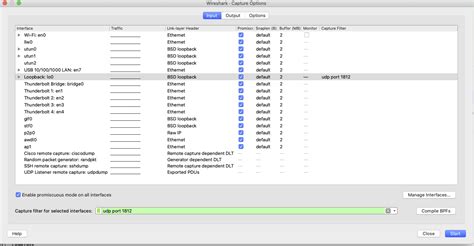 Using Wireshark To Capture Radius Packets