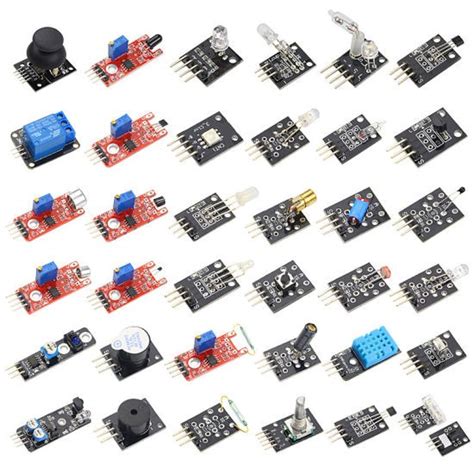 Kit De 37 Capteurs Pour Arduino Et Raspberry A2itronic