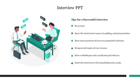 Download Interview Ppt Presentation Template Slide