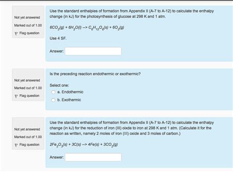 solved use the standard enthalpies of formation from