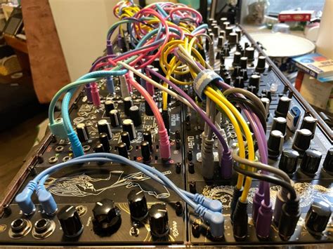 microtonal drone sounds created with modular synth and use scales of