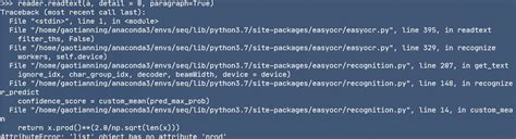 error on predict · issue 383 · jaidedai easyocr · github