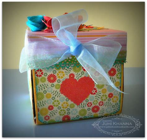 Juhi S Handmade Cards My First Explosion Box