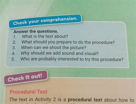 Check Your Comprehension Answer The Questions StudyX