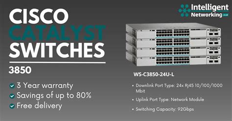 The Cisco Catalyst 3850 Switch Combines Wired And Wireless Networking In A Single Platform