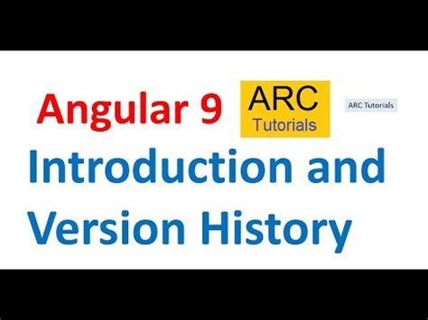 Learn Angular 9 Tutorial For Beginners 1 Introduction And Version