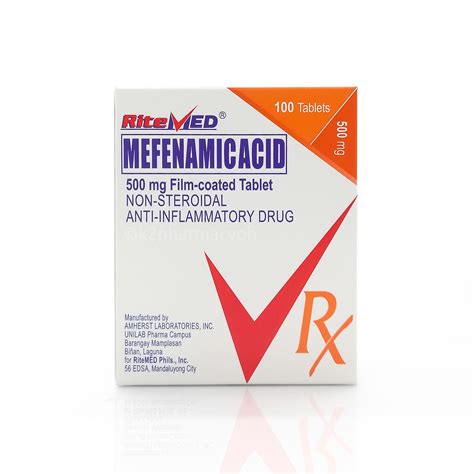 All Ritemed® Mefenamic Acid 500mg Tablets