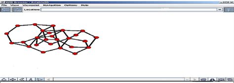 The 3 D Navigation And Selective Viewing Within The 26 Node Network Is