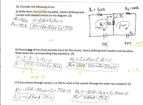Solved Consider The Following Circuit A Write Down The Chegg