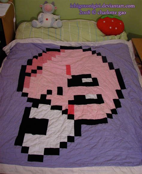 16 Bit Kirby Quilt By Ichigoxonigiri On Deviantart