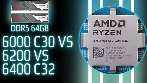 Ddr5 Gaming Kit Stock Vs Tune Timings 64gb Ddr5 6400 6200 6000 9800x3d 1080p 1440p