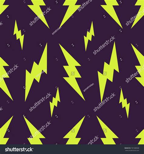 Lightning Background Vector Stock Vector Royalty Free 781588948