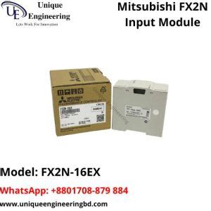 Mitsubishi Analog Input Module FX2N 16EX Supplier In Bd