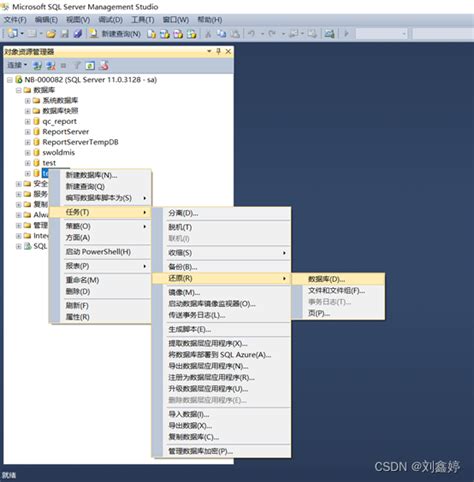 Sqlserver数据库备份还原教程 Csdn博客