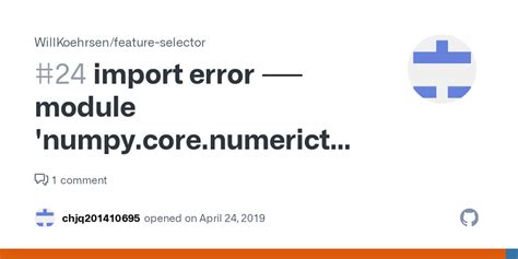 Import Error ——module Renumerictypes Has No Attribute Typestr · Issue 24