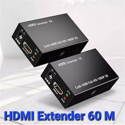 Hdmi Extender Over Cat5e Cat 6 Ethernet Ip Tcp สัญญาณ Hdmi To Lan Converter 1080 P 3d เครื่องส่ง