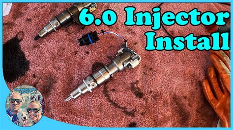 6 0 Powerstroke Injector Replacement Stuck Open Injector Youtube