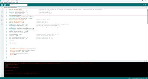 Problème Téléversement compilation erreur Français Arduino Forum