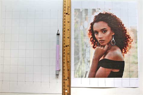 introduction to portrait art using the grid drawing method tombow usa