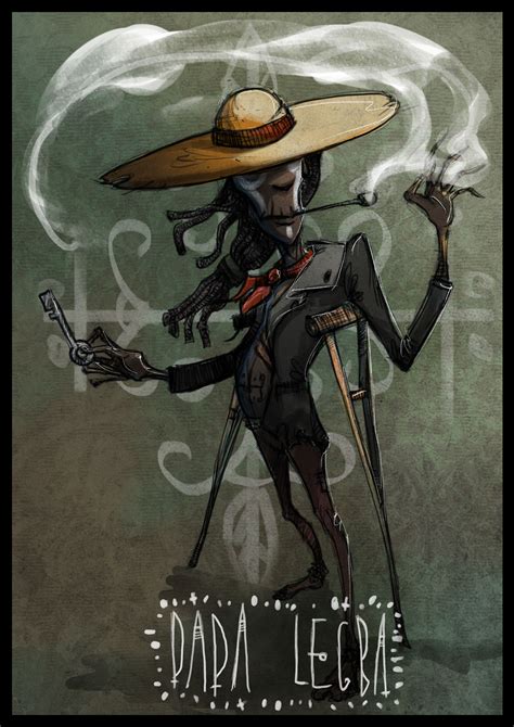 Papa Legba Veve Tattoos
