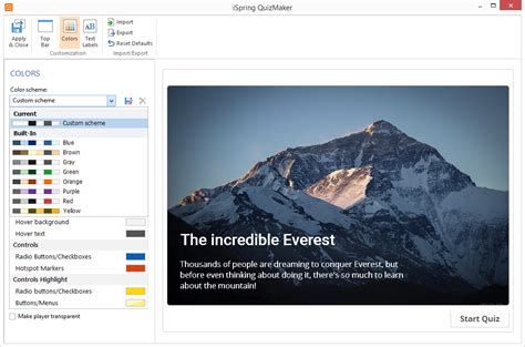 Ispring Quiz Maker 8 7 Desktop Based Tool For Online Quizzes