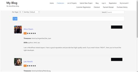 Freelancer Marketplace Plugin