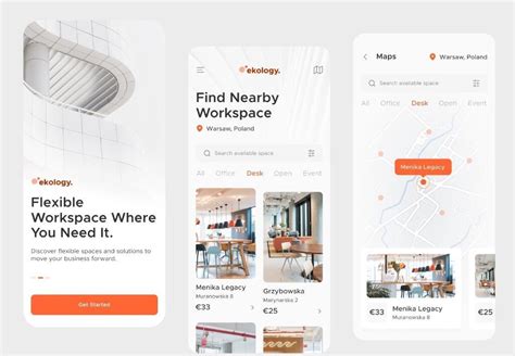 一组办公类app Ui界面设计图 知乎