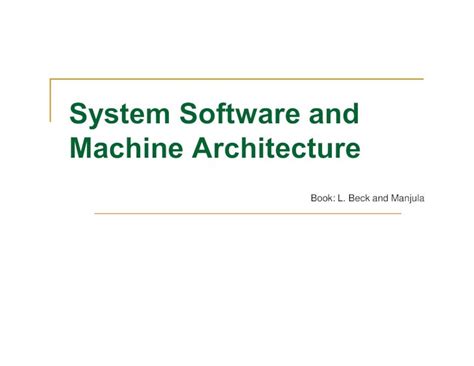 Pdf Chapter 1 System Software Dokumentips