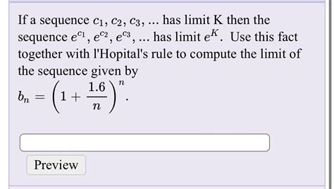 solved if a sequence c1 c2 c3 dots has limit k ﻿then