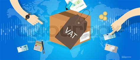VAT Value Added Taxes Concept Stock Vector Colourbox