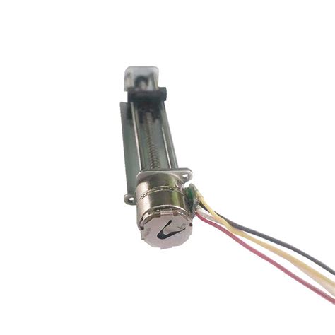 SM10 42L 10mm Diameter Mini Linear Actuator Stepper Motor With Bracket And Slider