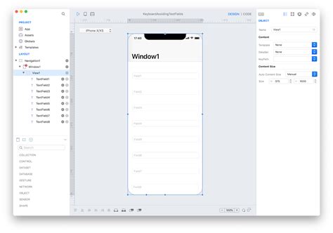Creo Scroll Interface With Keyboard