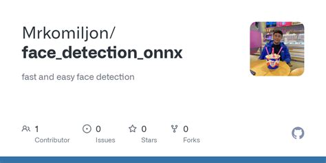 Github Mrkomiljonfacedetectiononnx Fast And Easy Face Detection
