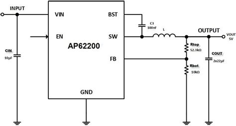 Diodes Ap62200wu Evm Cot Synchronous Dc Dc Buck Converter Instruction Manual