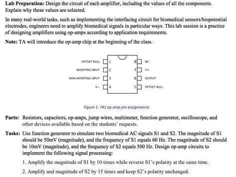 Solved Lab Preparation Design The Circuit Of Each Chegg Com