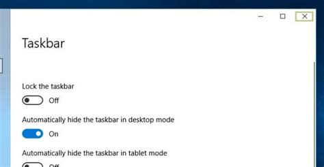 What To Do When The Windows Taskbar Wont Auto Hide Laptop Mag