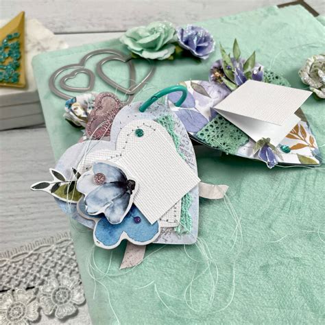 Nested Heart Mini Album Project Idea