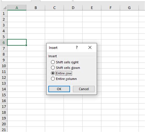 How To Insert A Row In Excel With Shortcuts MacrosInExcel Com